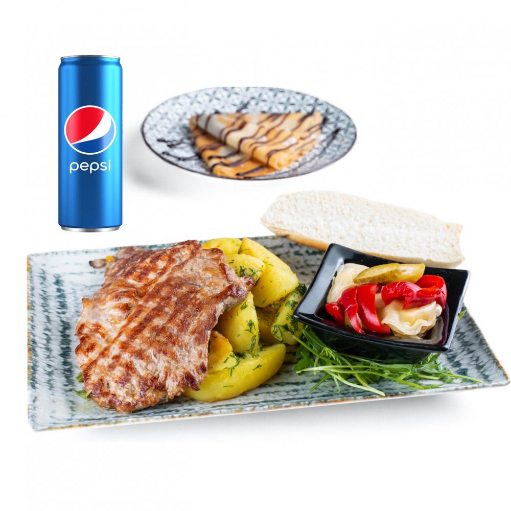 Comanda Maxi Menu Ceafa de Porc | Colosseum Delivery | Livrare la ...